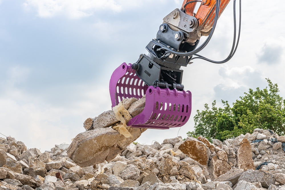 Prodem D450-FG Material Grab - Sibbons